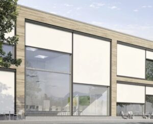 Vertical shading - Senčila Bled